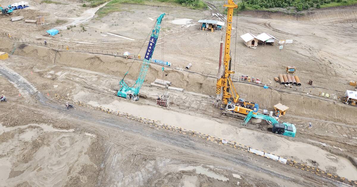 Semantok Dam in Indonesia | BAUER Spezialtiefbau GmbH